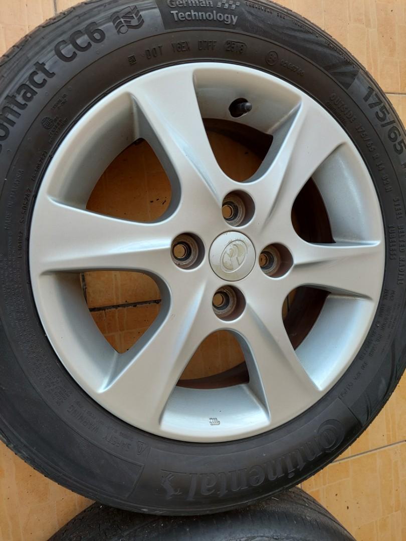 Rim myvi SE 14 inch original, Auto Accessories on Carousell