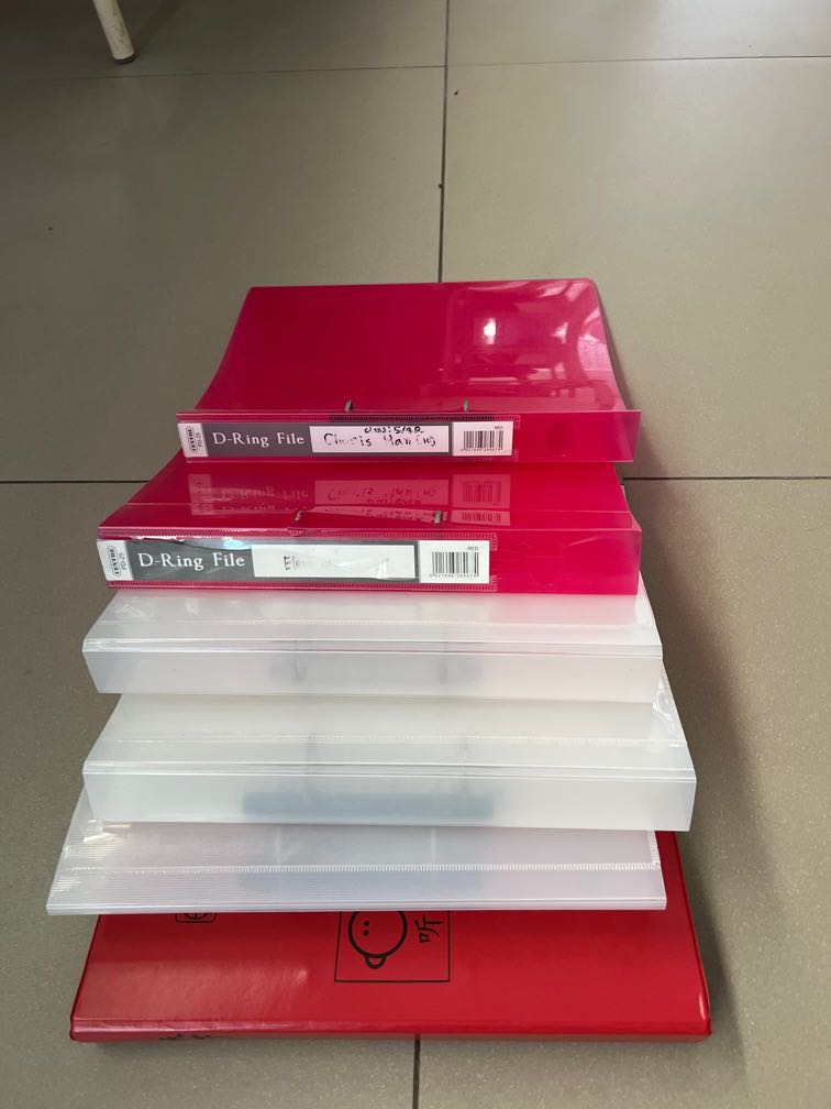 Ring files, Hobbies & Toys, Stationery & Craft, Stationery & School ...