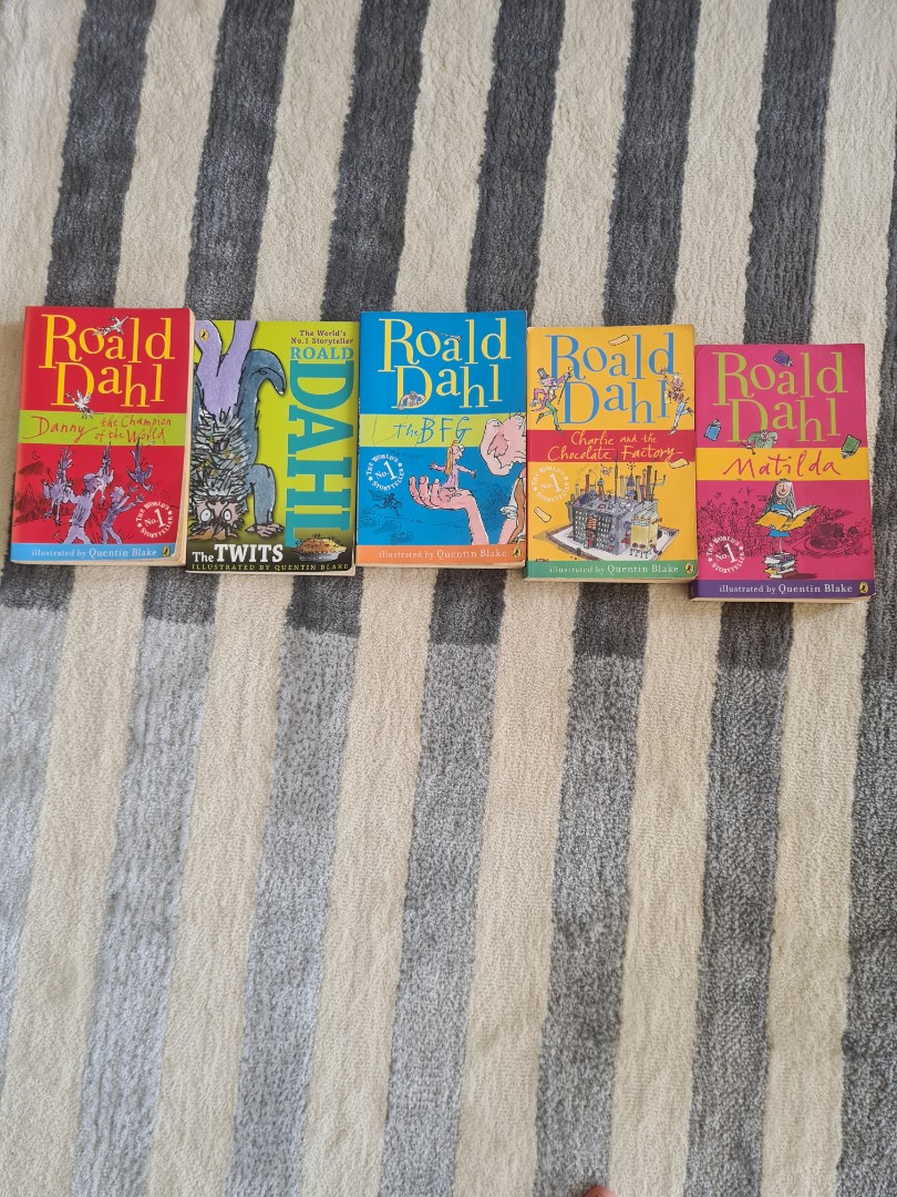 Roald dahl 5 book bundle (set), Hobbies & Toys, Books & Magazines ...