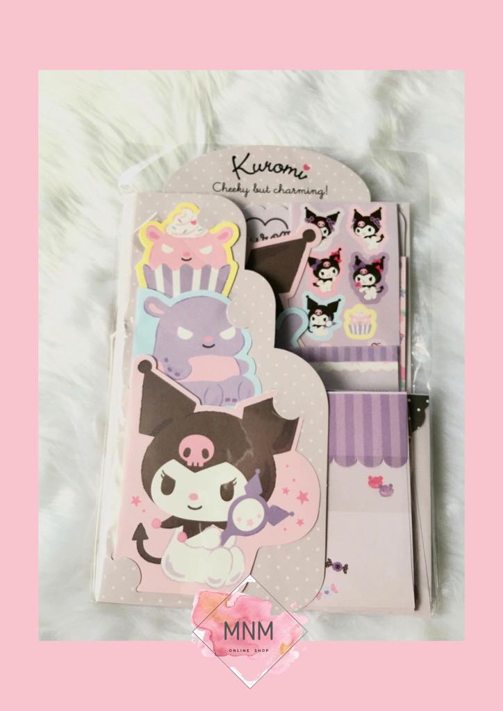 Sanrio Kuromi Variety Letter Set Japan, Hobbies & Toys, Stationary ...