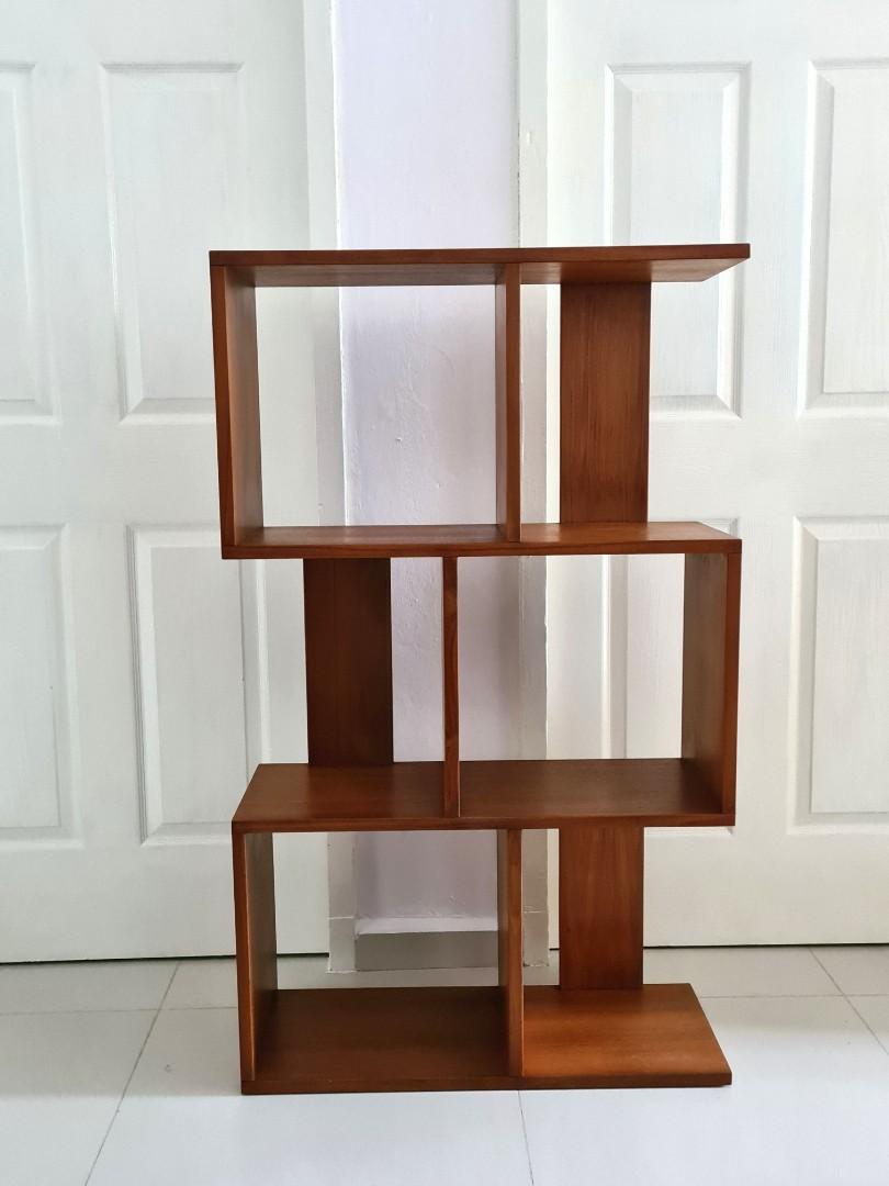 Scanteak Stiga 3 Tier Book/Display/Storage Shelf, Furniture & Home ...