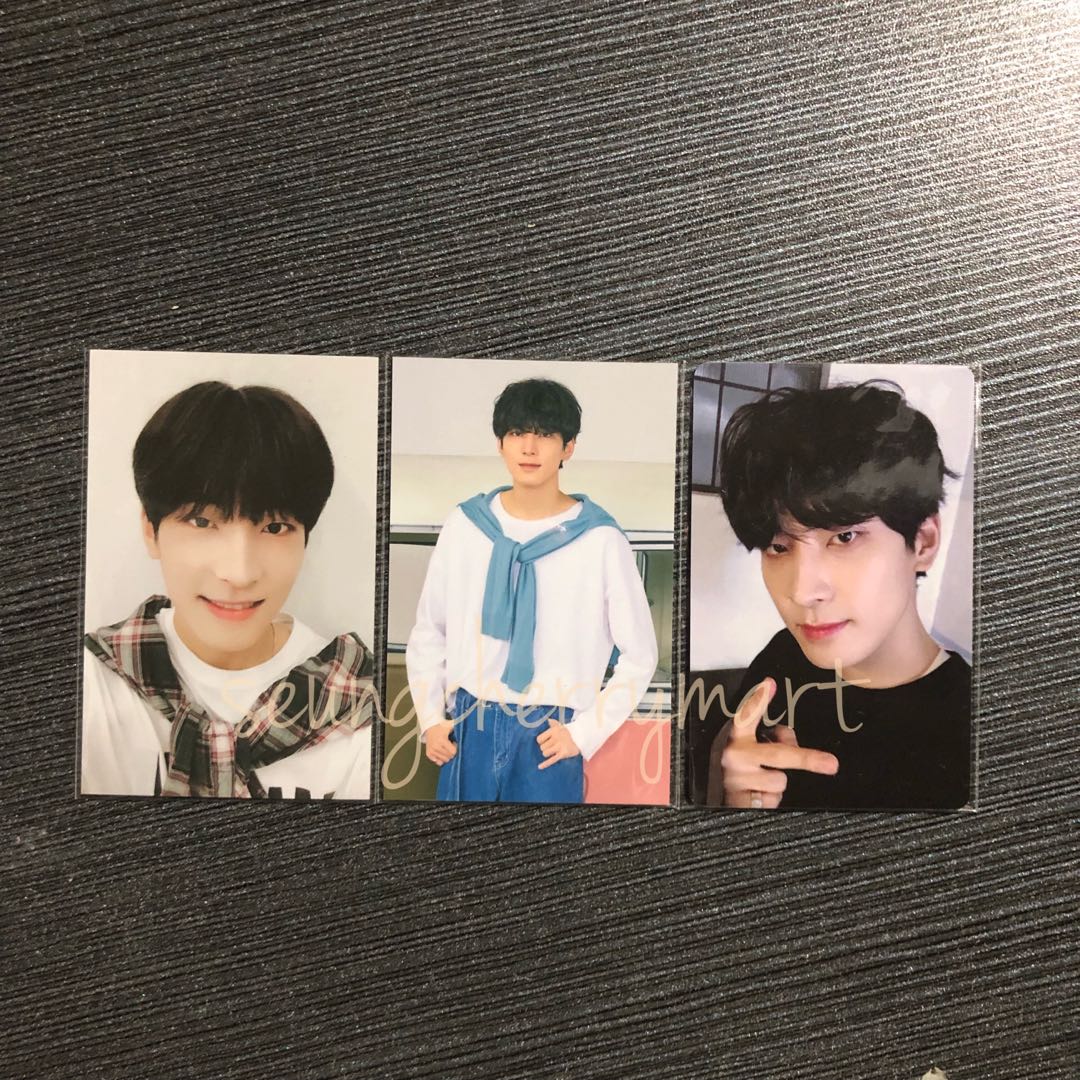 SEVENTEEN Wonwoo Assorted Photocards Set, Hobbies & Toys, Memorabilia & Collectibles, K-Wave on ...