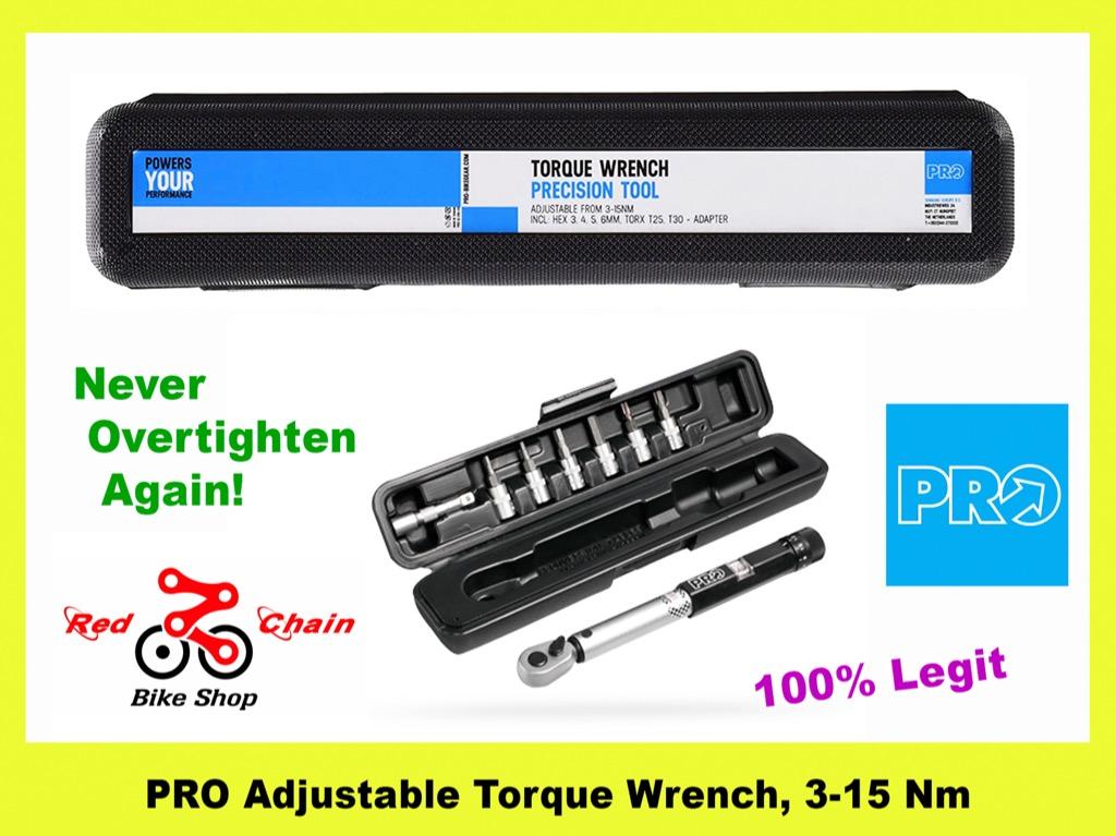 SHIMANO / PRO Torque Wrench Tool Set in Storage Box for Cyclists ...