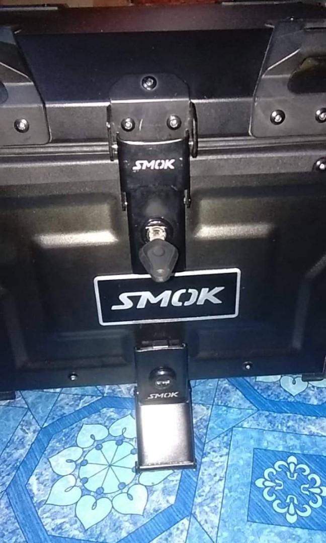 Smok Zeus Alloy top box 45L, Motorbikes, Motorbike Parts & Accessories ...
