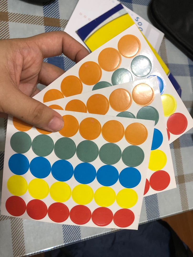 Sticker labels, Hobbies & Toys, Stationary & Craft, Stationery & School ...