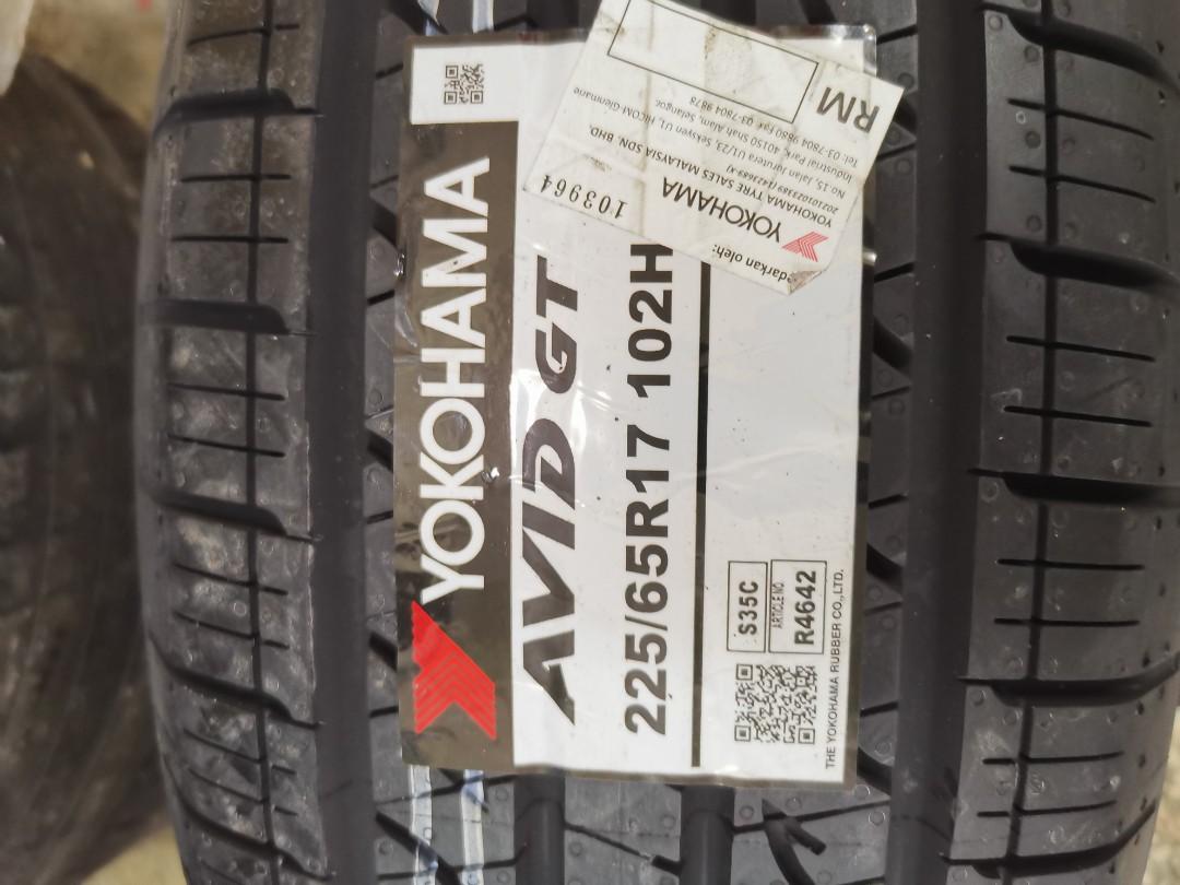 Tayar 225/65/17 Yokohama, Auto Accessories on Carousell