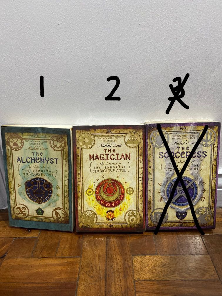 The Alchemyst, The Magician, The Sorceress series., Hobbies & Toys ...