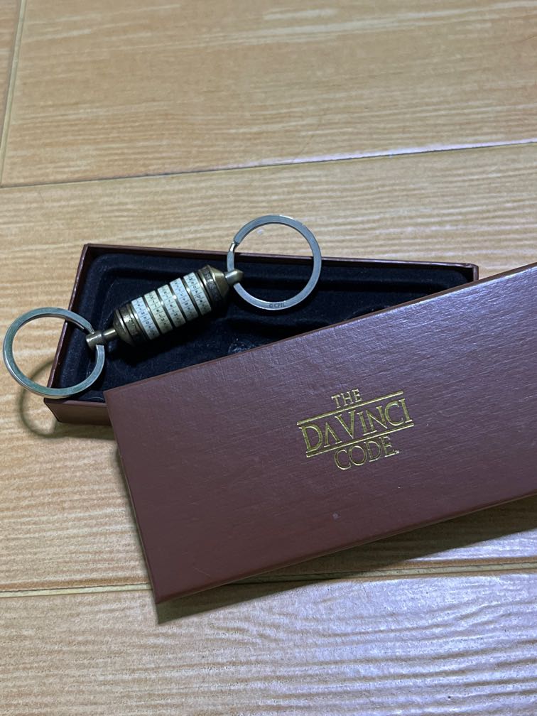 The Da Vinci Code Cryptex Keychain (Limited Edition), Hobbies & Toys ...