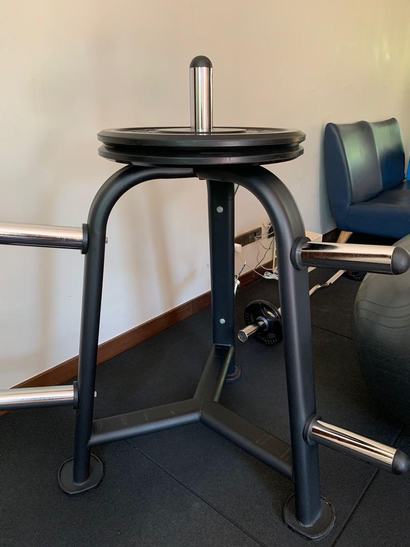 Three sided plate rack tree, Sports Equipment, Exercise & Fitness ...