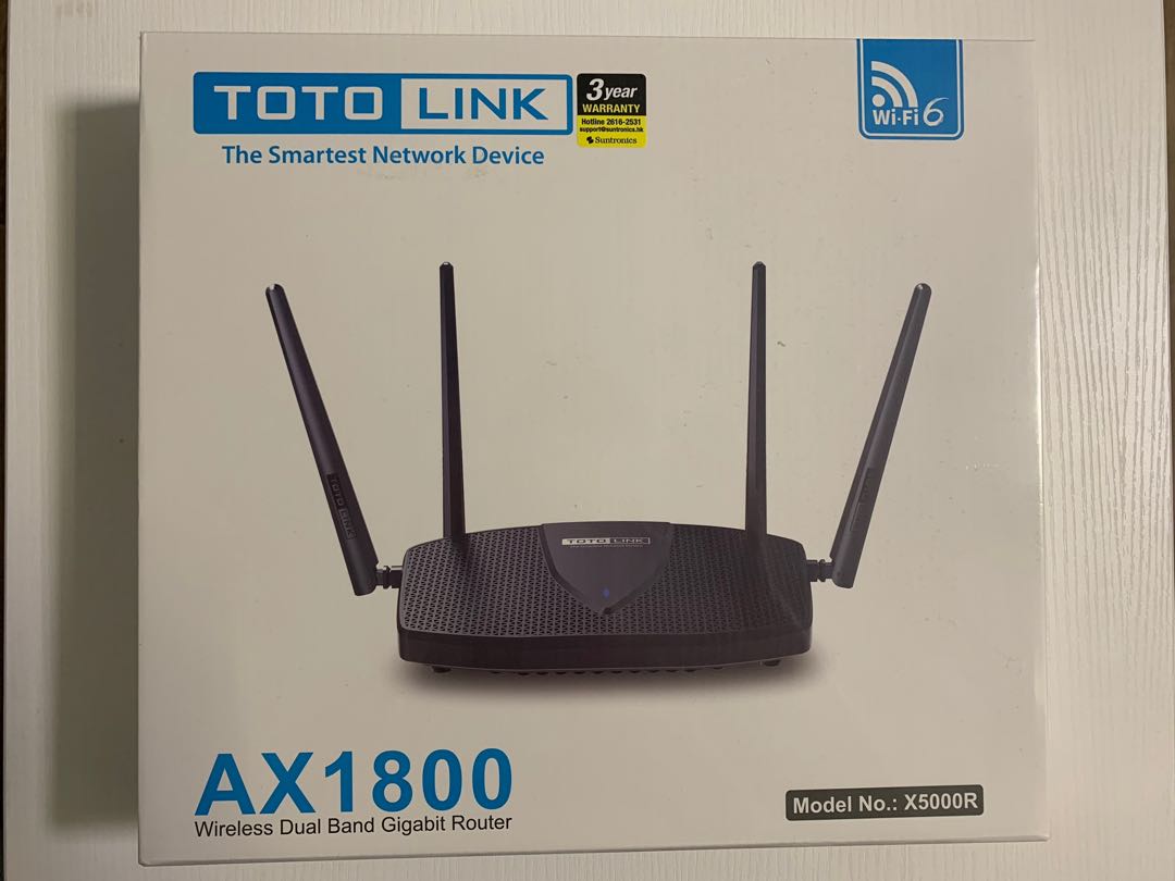 ToToLink AX1800 Router路由器, 電腦＆科技, 電腦周邊及配件, Wifi及上網相關產品 on Carousell