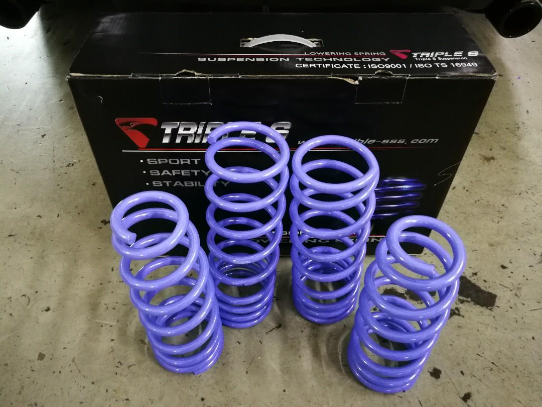 Triple S Lowering Spring, Car Accessories, Accessories on Carousell