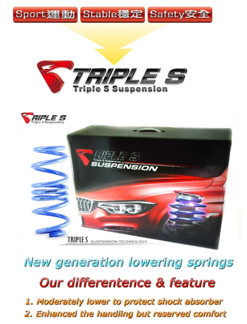 Triple S Lowering Spring, Car Accessories, Accessories on Carousell