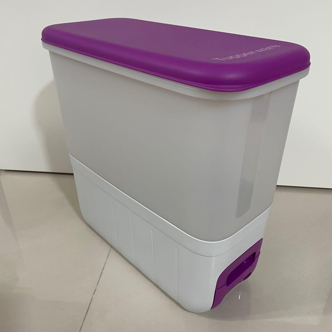 Tupperware Rice Smart Dispenser 10KG, Furniture & Home Living ...