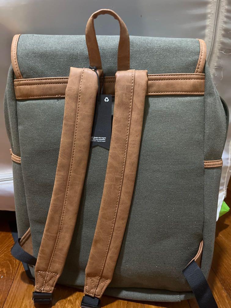 typo backpack grey, Men's Fashion, Bags, Backpacks on Carousell