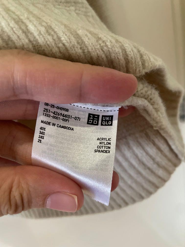 Uniqlo wool top, Women's Fashion, Tops, Longsleeves on Carousell