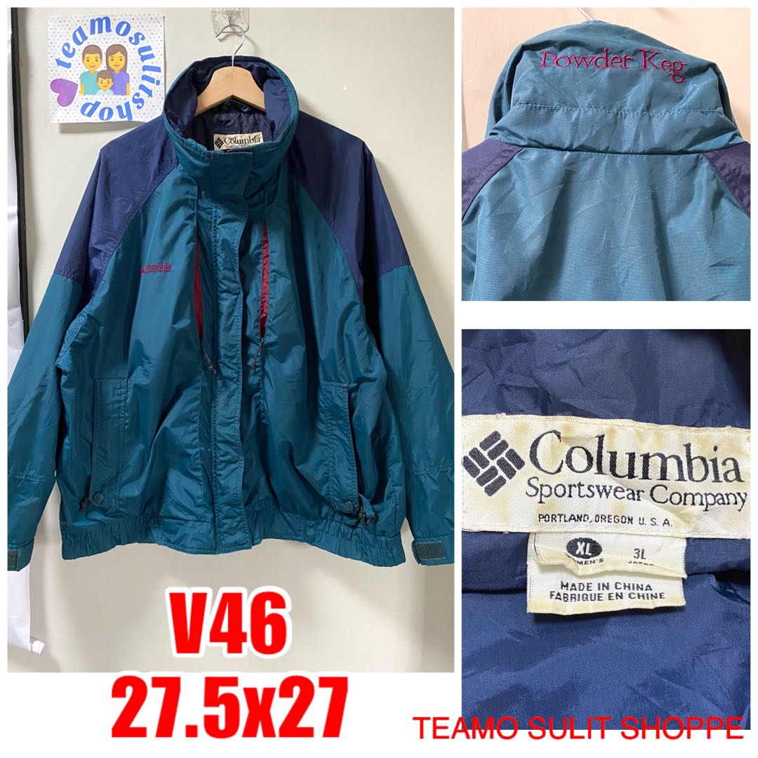 V46 VINTAGE COLUMBIA powder Keg, Women's Fashion, Coats, Jackets and ...