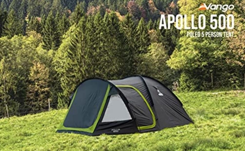 Vango Apollo 500 tent 5 person, Sports Equipment, Hiking & Camping on ...