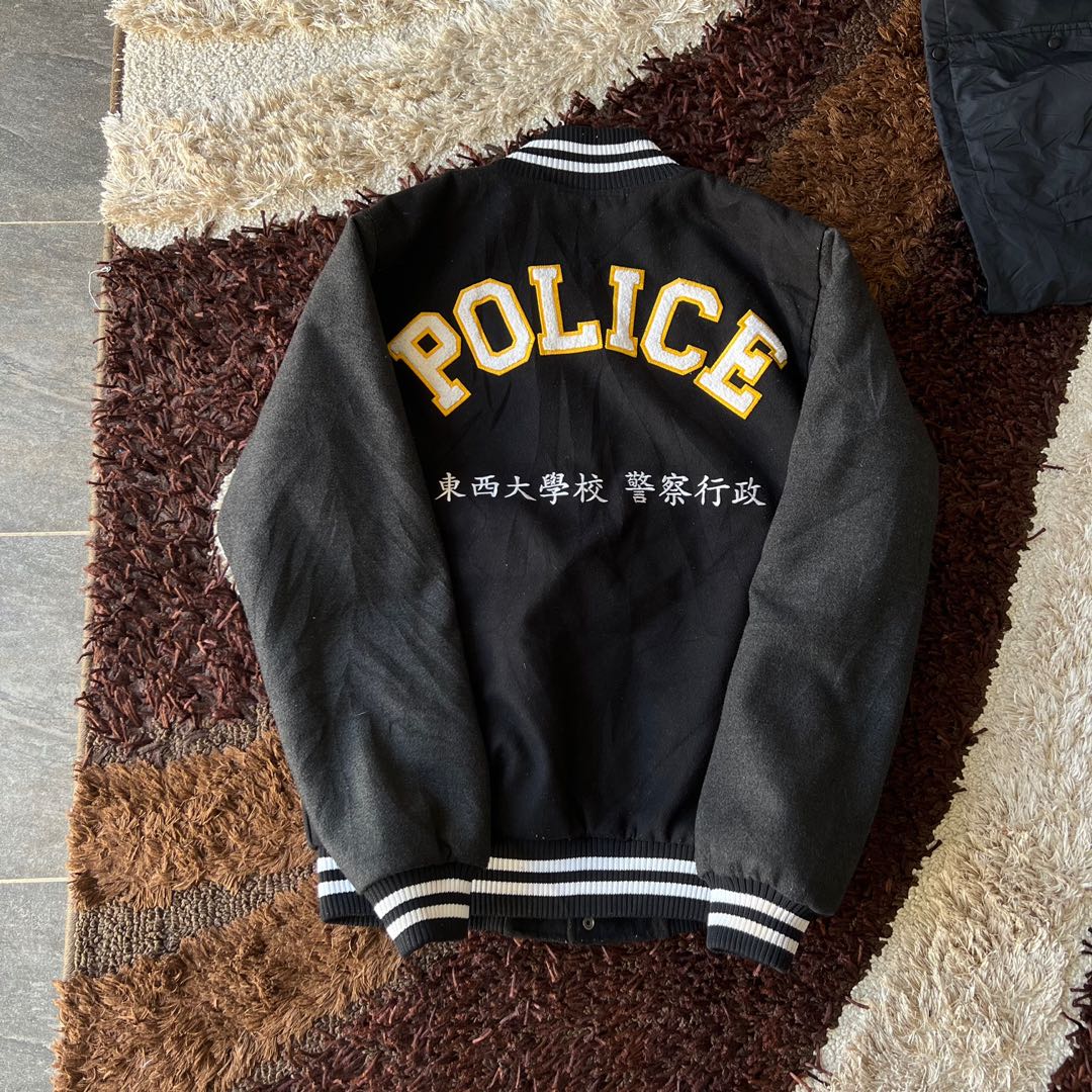 Varsity University Police, Men's Fashion, Coats, Jackets and Outerwear ...