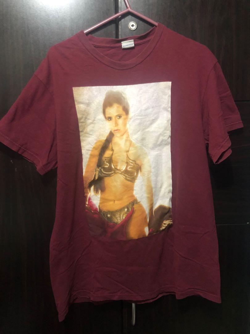 Rare Star Wars Princess Leia Sexy Slave Mens Fashion Tops And Sets Tshirts And Polo Shirts On
