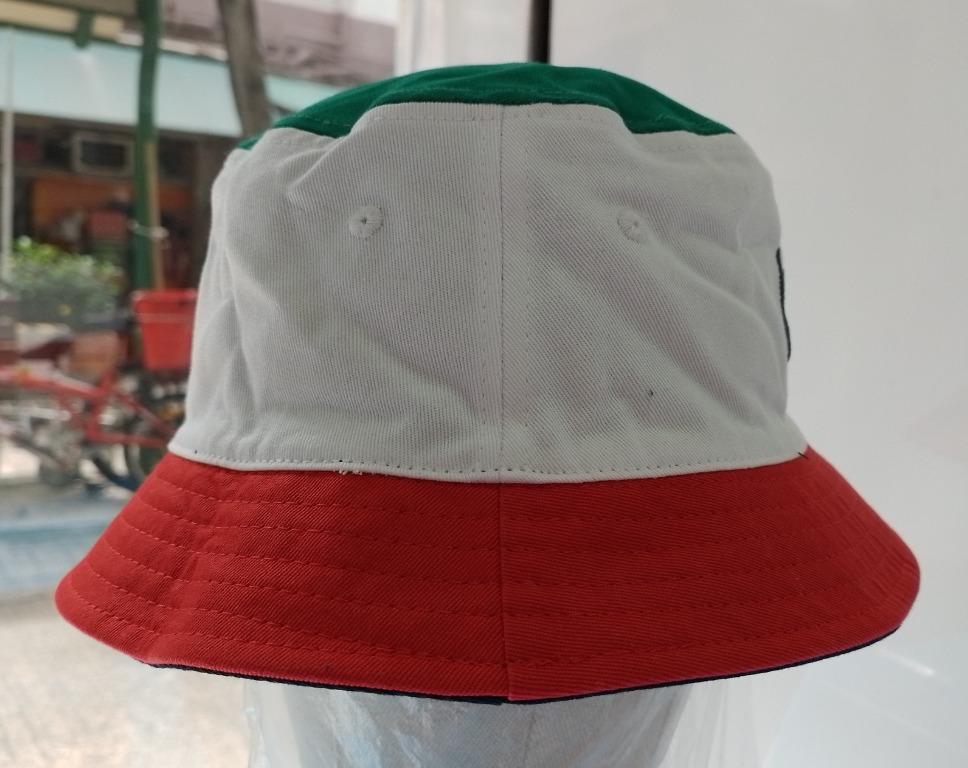 VIALLI Cotton Bucket Hat (Reversible), 男裝, 手錶及配件, 棒球帽、帽 - Carousell