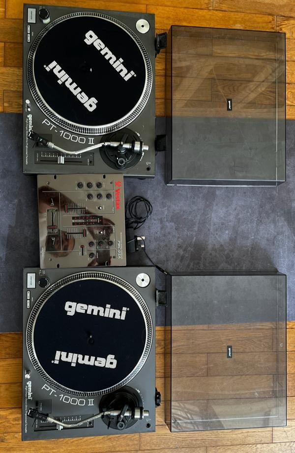 VINTAGE DJ Decks & Mixer, Audio, Other Audio Equipment on Carousell