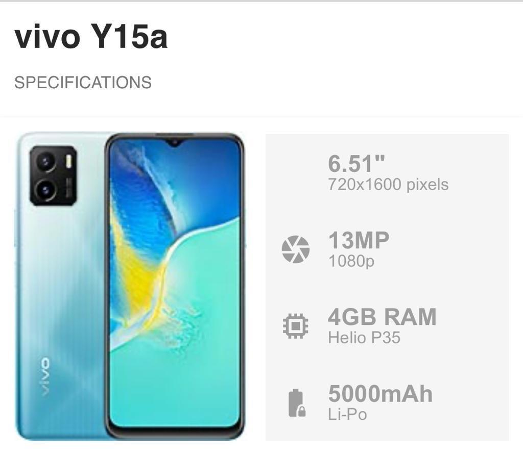 Vivo Y15A, Mobile Phones & Gadgets, Mobile Phones, Android Phones, Vivo ...