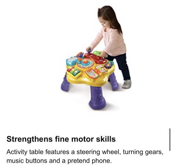 VTech Magic Star Learning Table, Babies & Kids, Infant Playtime on ...