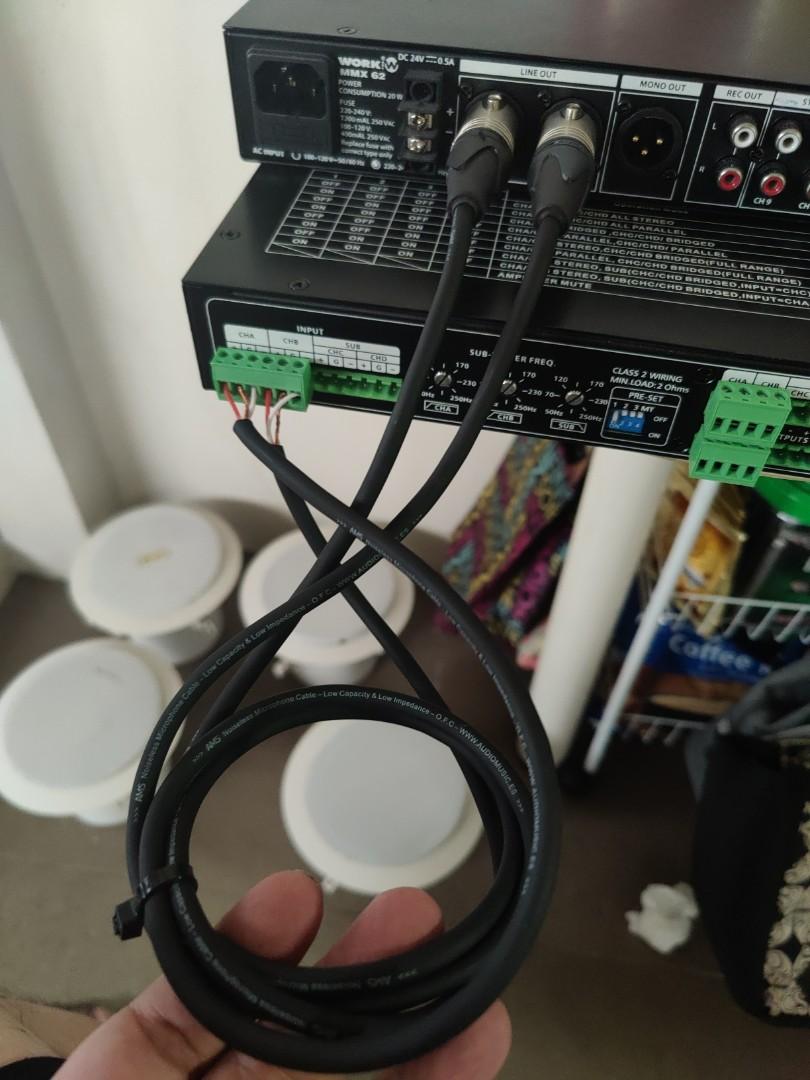 WORK pro Ceiling Speaker System, Audio, Other Audio Equipment on Carousell