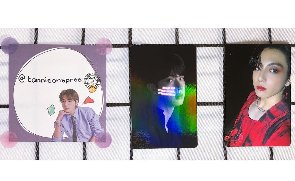 WTS LFB MAP OF THE SOUL MOTS CPB MCB MCP SEOKJIN JIN HOLO + JUNGKOOK JK ...