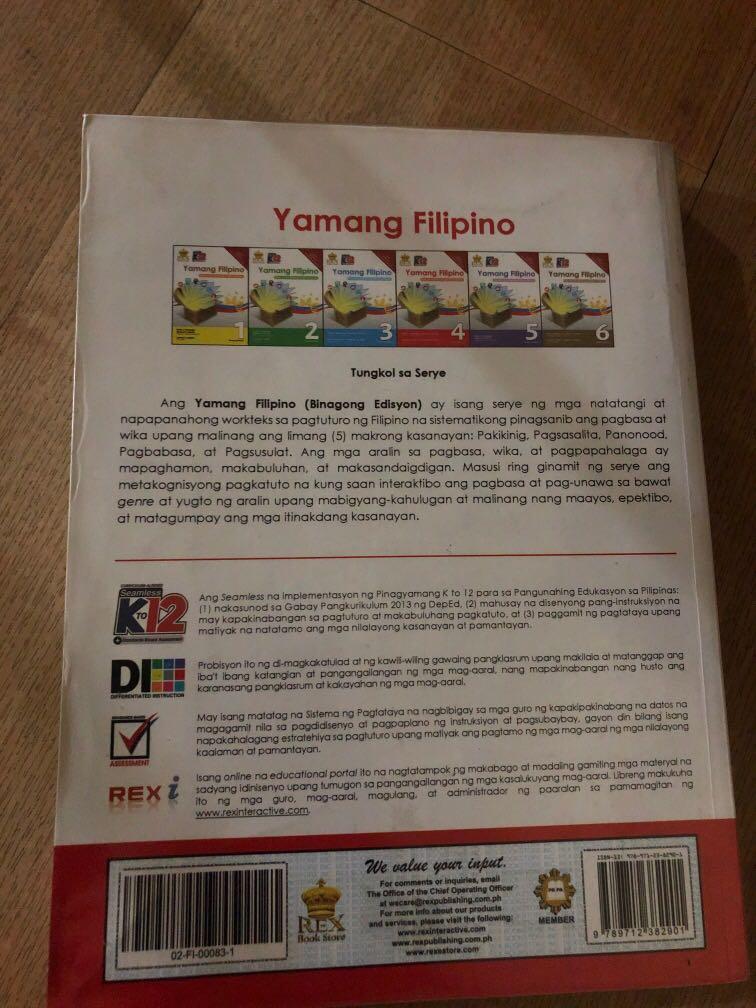 Yamang Filipino Grade 4, Hobbies & Toys, Books & Magazines, Textbooks ...