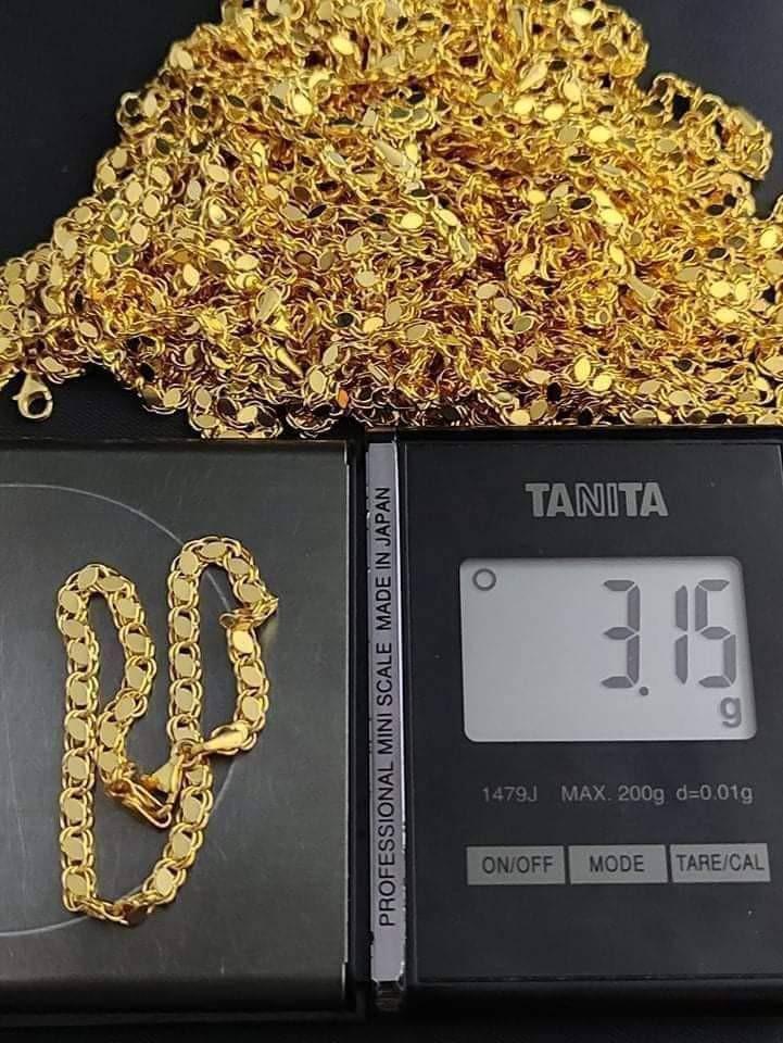 18K Saudi Gold Damascus bracelet, Women's Fashion, Jewelry & Organizers ...