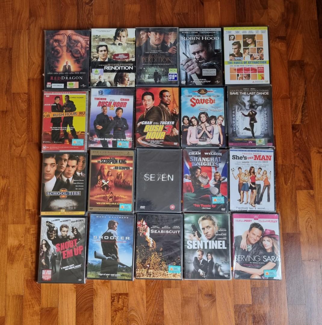 200 DVD titles for SALE - Originals, Code 1 to 4, Star Wars, Spiderman ...