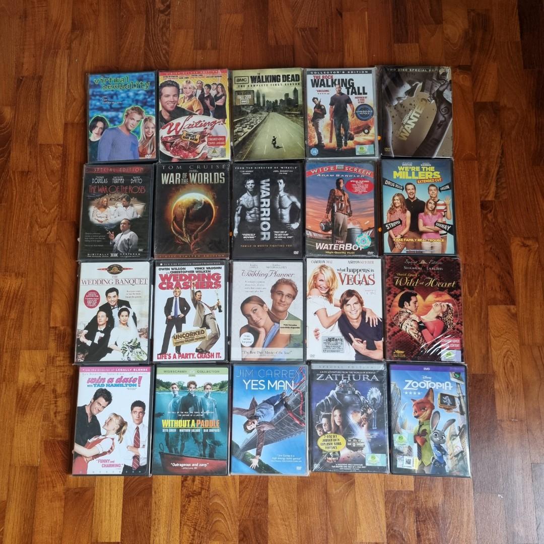 200 DVD titles for SALE - Originals, Code 1 to 4, Star Wars, Spiderman ...