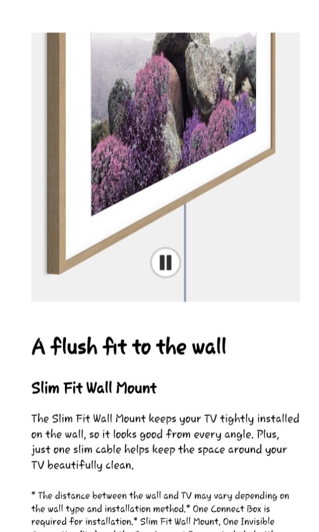 2022 SAMSUNG FRAME TV QA65LS03B 4K SMART QLED TV 65LS03B, TV & Home ...