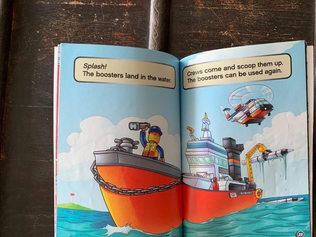 2 Scholastic Lego City Level 1 reader books, Hobbies & Toys, Books ...