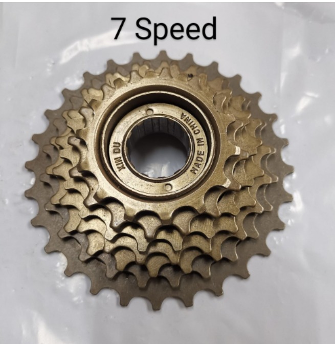 7/8/9 Speed Freewheel Single Speed Freewheel Bicycle threaded Cassette ...