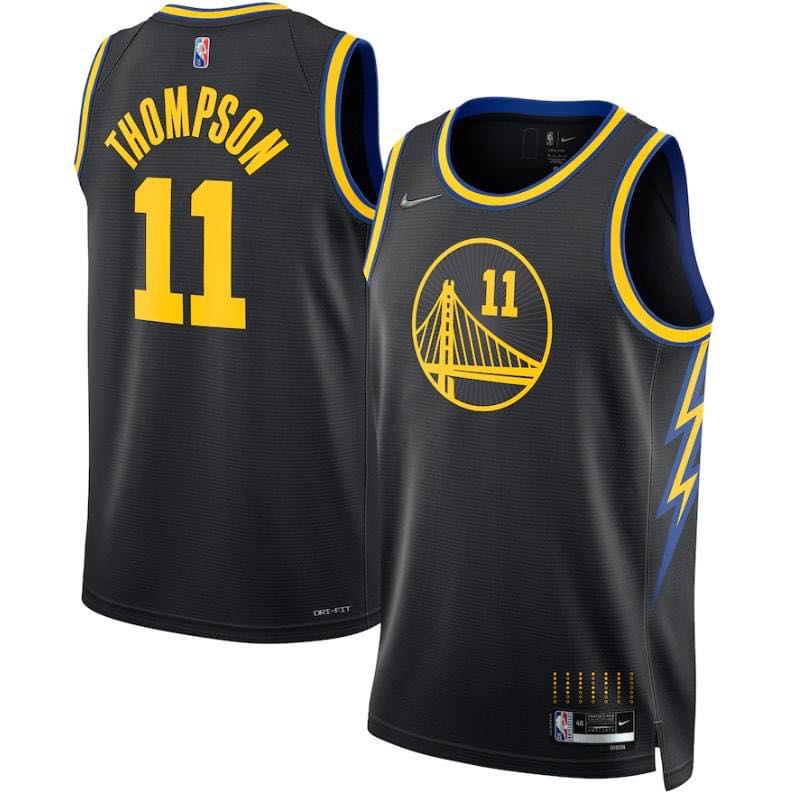 預訂 Klay Thompson city nike nba jersey swingman 無章, 男裝, 運動服裝 - Carousell