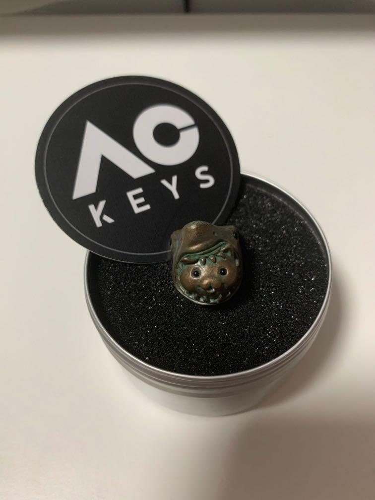 AC Keys Jawscat Patina Artisan Keycap, Computers & Tech, Parts ...