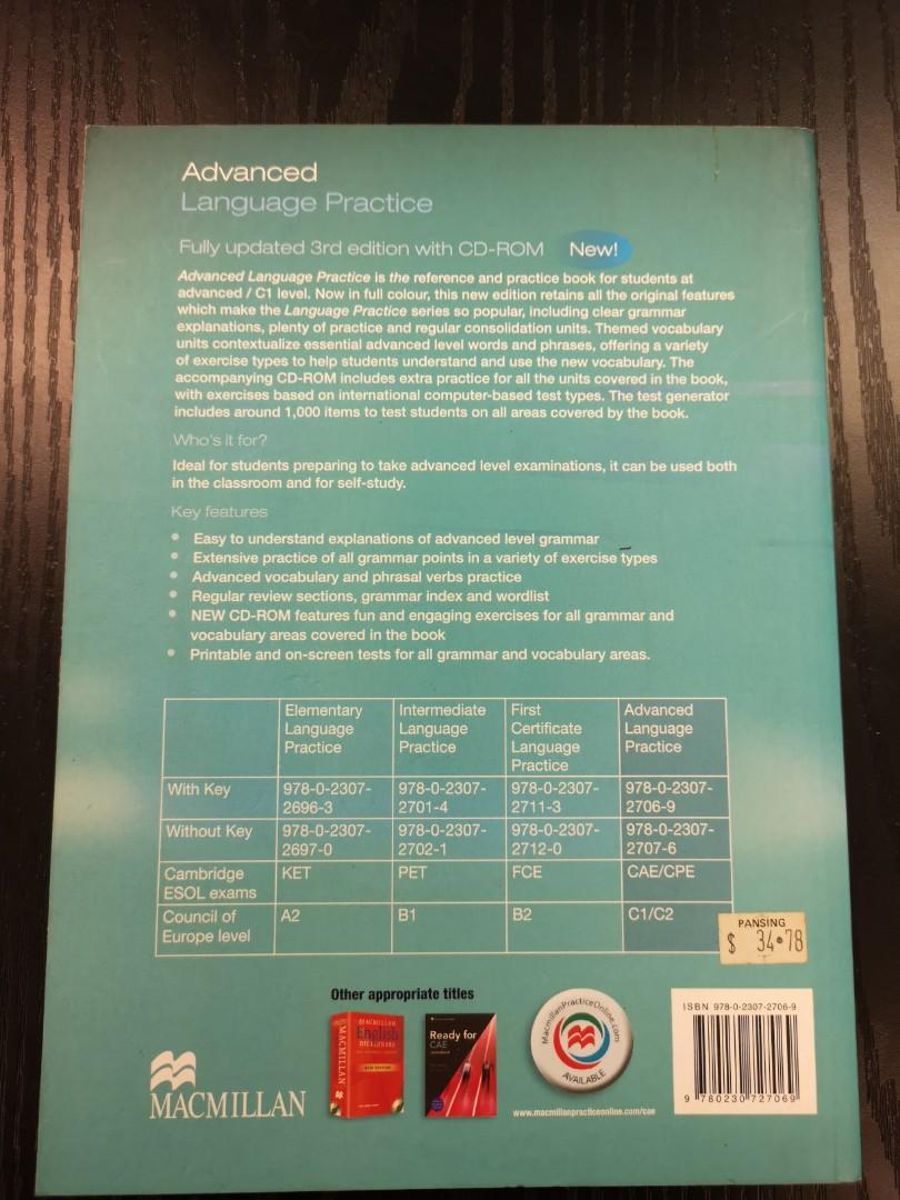 Advanced Language Practice, Hobbies & Toys, Books & Magazines ...