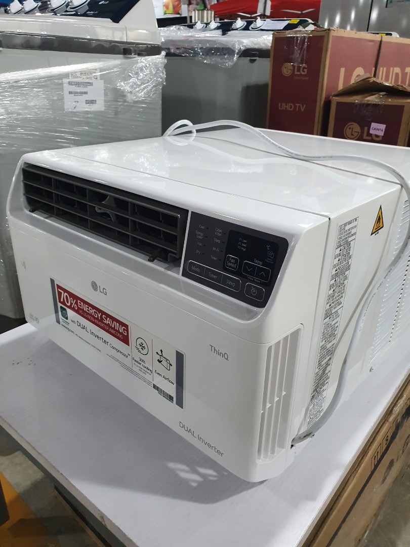 Aircon window type 1hp dual inverter, TV & Home Appliances, Air ...
