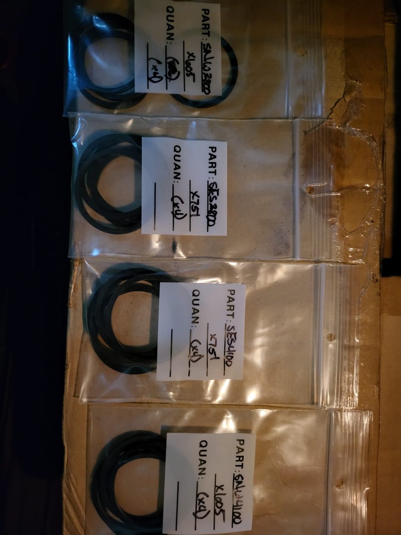 Alcon Extreme Advantage 4 pots repair kit (8 pistons oil seals), Car ...