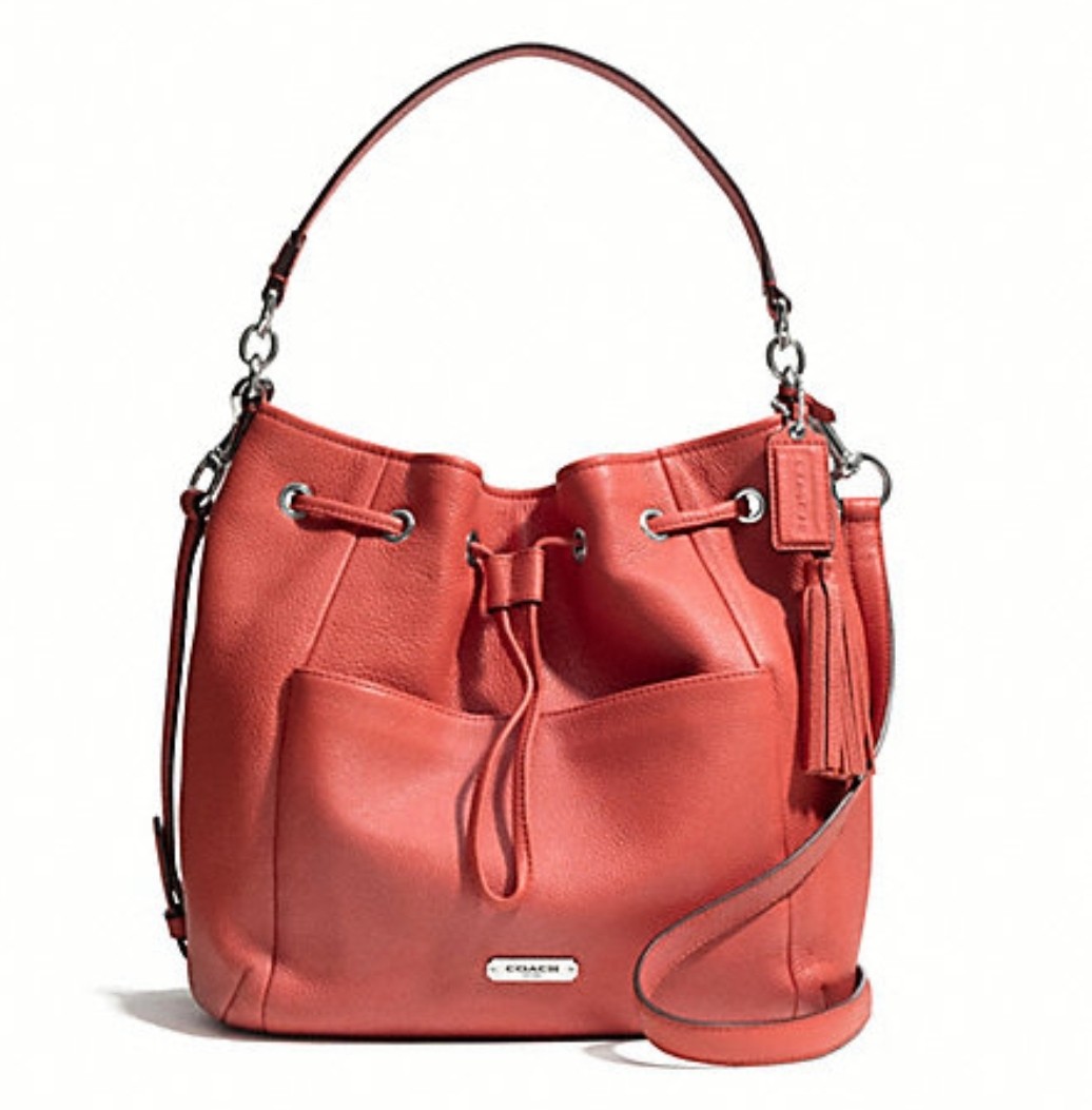 Authentic Coach Bucket Drawstring Bag, Luxury, Bags & Wallets on Carousell