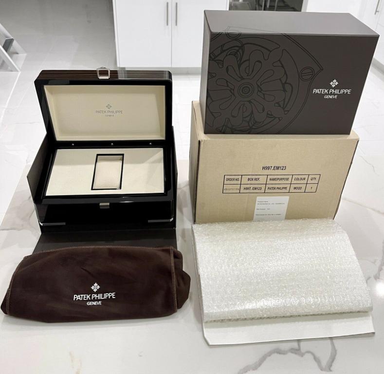 Authentic Patek Philippe Watch Box H997.em123 COMPLETE *NEW*, Luxury ...