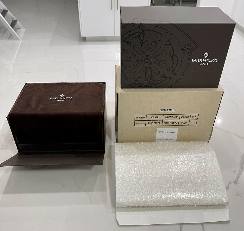 Authentic Patek Philippe Watch Box H997.em123 COMPLETE *NEW*, Luxury ...