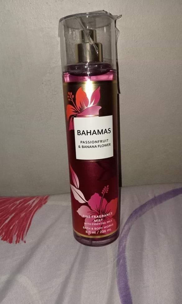 BAHAMAS PASSIONFRUIT & BANANA FLOWER FINE FRAGRANCE MIST, Beauty ...