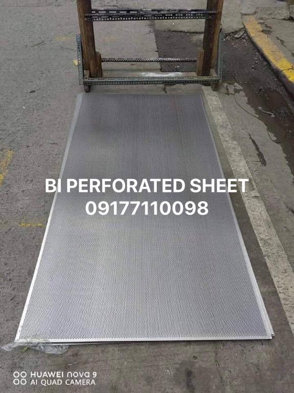 BI Perforated Sheet (3x6), Commercial & Industrial, Construction ...