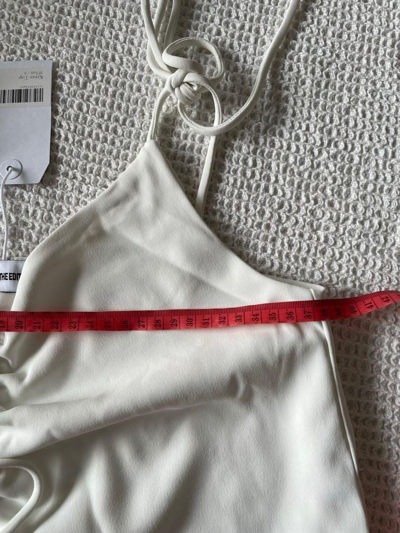 bnwt tem kristy top, Women's Fashion, Tops, Sleeveless on Carousell