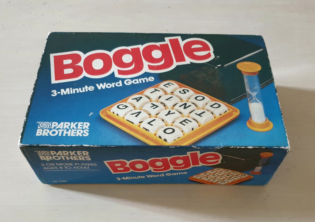 Boggle 3-Minute Word Game, Hobbies & Toys, Toys & Games on Carousell