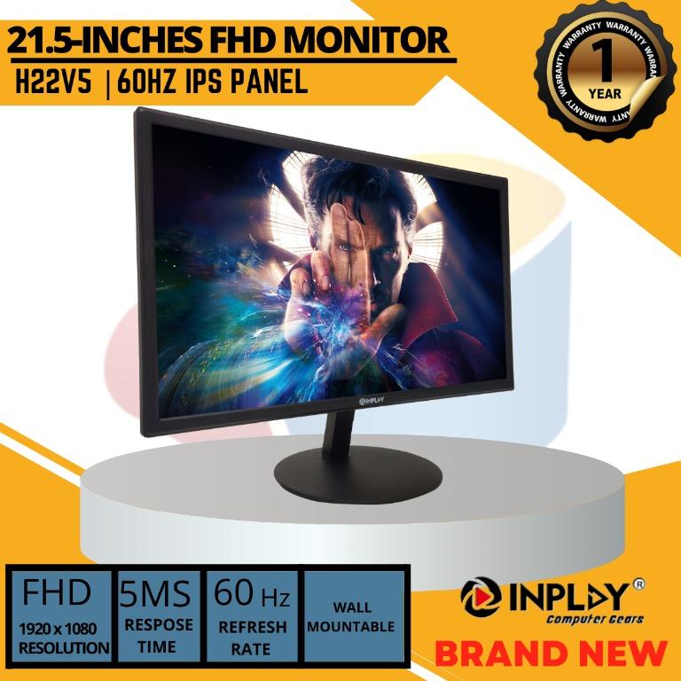 BRAND NEW INPLAY 21.5-inches FHD Monitor H22V5 | 60HZ IPS PANEL ...