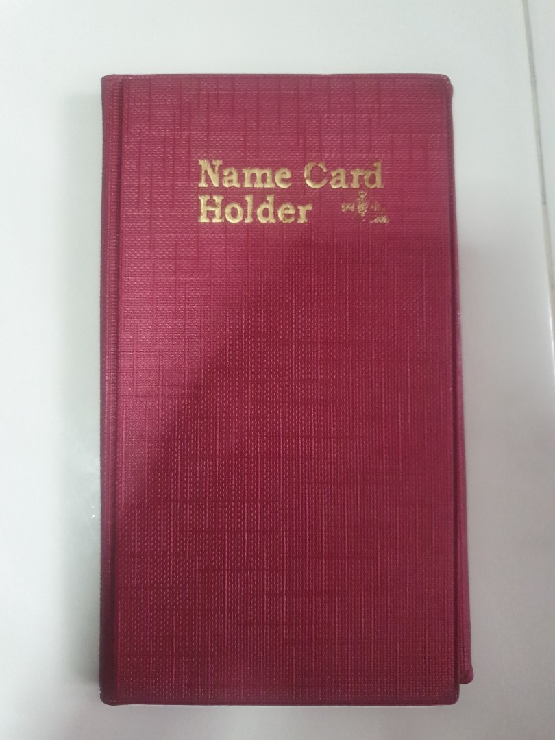 Brand New Name Card Holder, Men's Fashion, Watches & Accessories ...